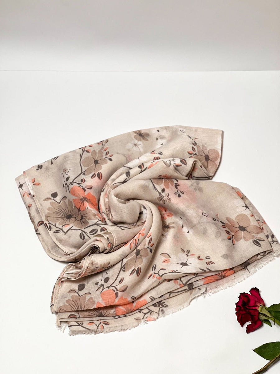 Buy Floral Hijabs| Hijabul Hareem Online Store – Hijabulhareem